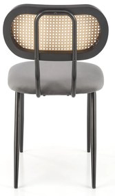 HALMAR K503 židle šedá