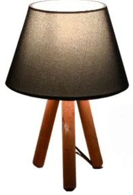 Stolní lampa AYD 1xE27/40W/230V hnědá/antracit