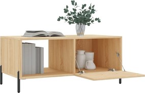 vidaXL Konferenční stolek 90 x 50 x 40 cm kompozitní dřevo [829223] Barva: Betonová šedá