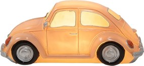 Dětská stolní LED lampička růžové auto brouk - 28*14*13 cm