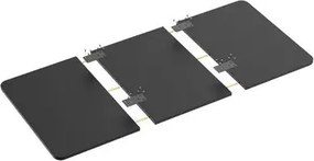 LogiLink EO0039 černá / Třídílná deska stolu / 120 x 60 cm