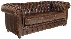 furniture-nabytek.cz - Chesterfield sedačka trojmístná Liverpool