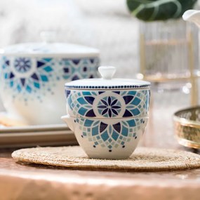 Villeroy&Boch Tea Passion Medina cukřenka a mlékovka 2v1, 0,13l./0,11l.