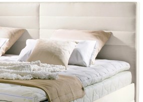 NEW DESIGN postele Americká boxspring postel LUCIA s úložným prostorem, 160×200 cm Velikost postele: 160 × 200 cm