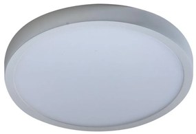 Azzardo AZ4238 - LED Stropní svítidlo MALTA LED/18W/230V pr. 22,5 cm bílá