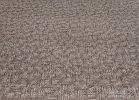 Breno Metrážový koberec DOBRO 43 (Ultratex), šíře 400 cm, Hnědá/Vícebarevné