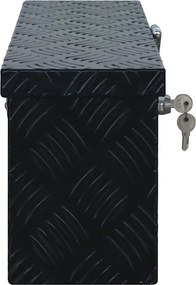 Hliníkový box 485 x 140 x 200 mm černý 144845