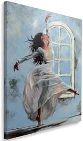 Obraz na plátně Tančící baletka - 60x90 cm