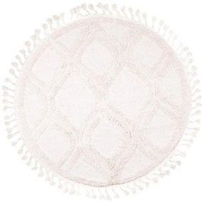 Koberec BERBER 7063 sloní kost kruh