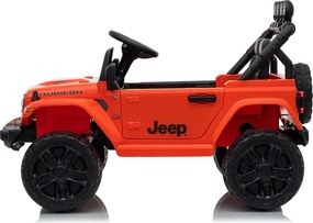 LEAN Toys Oranžové vozidlo na akumulátor DK-JWR558