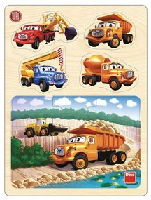 Dino Puzzle Tatra v lomu 13 dílků