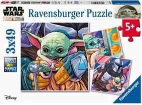 Ravensburger - Puzzle - Mandalorian - 3x49 dílků / od 5 let