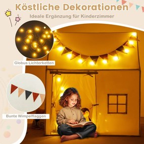 Costway Dětský stan pro vnitřní hernu Děti vnitřní s protiskluzovou podložkou