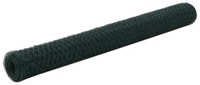 Pletivo ke kurníku ocel PVC vrstva 25 x 1,2 m zelené 143266