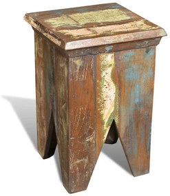 Stolička masivní recyklované dřevo 240951