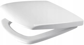 Cersanit Carina Clean On, závěsná wc mísa + antibakteriální toaletní sedátko z duroplastu, set 548, bílá, K701-033
