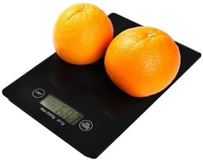 ISO 1158 Digitální kuchyňská váha SLIM 5kg - černá