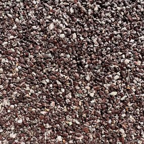 Báča Beton Kamenný koberec na stěnu Rosso Zandobbio Frakce: Střední (1 – 4 mm), vydatnost setu 3,5 m², Doporučené použití v: exteriéru - akrylátové pojivo