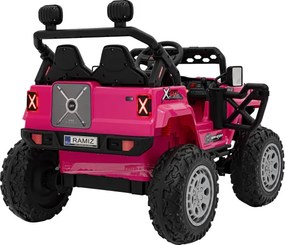 Elektrické autíčko OFF ROAD Speed ​​růžové