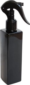 Dávkovač na mýdlo 250 ml černý s černým rozprašovačem mini LUNA