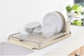 Béžový kovový odkapávač 49x38,5 cm – Brabantia