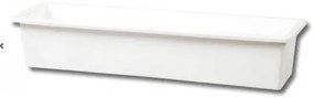 Truhlík GLORIA 60 - hladký, bílý