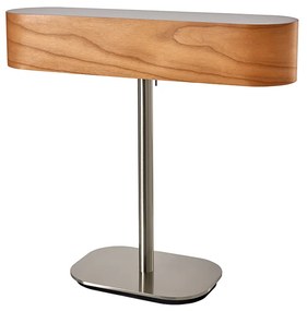 Konzervativní stolní lampa v LED provedení I-Club Table  Konzervativní stolní lampa v LED provedení I-Club Dekor: Přírodní třešňové dřevo