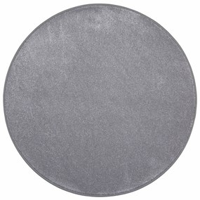 Vopi koberce Kusový koberec Apollo Soft šedý kruh - 133x133 (průměr) kruh cm
