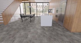 Vinylová podlaha Solide Click 30 001 Origin Concrete Natural, 914,4 x 457,2 mm, Oneflor