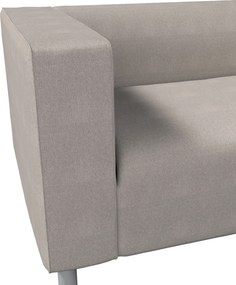 Potah na pohovku Kilppan 4-místná barva béžová látka pletený vzor