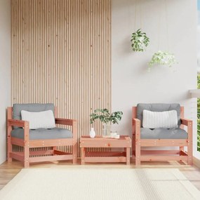Zahradní židle 2 ks masivní dřevo douglasky - Default Title