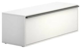 PLAN Skříňka nízká dlouhá BOARDS white
