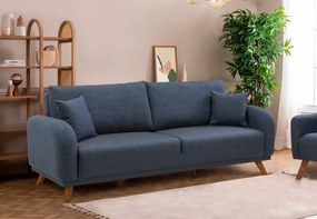 Hanah Home Set křesla a pohovky HERA tmavě modrý 237 cm
