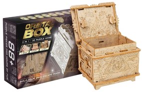 EscapeWelt 3D dřevěná skládačka hlavolamu Orbitální schránka