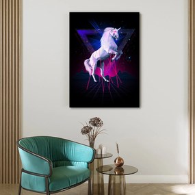 Gario Obraz na plátně Laserový jednorožec - Robert Farkas Rozměry: 40 x 60 cm