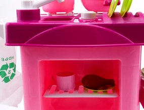 Aga4Kids Plastová kuchyňka KITCHEN 008-82 Pink