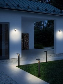 NOR 2118178003 Rica Square venkovní sloupkové solární svítidlo se zápichem černá - NORDLUX