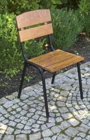 TRADGARD zahradní dřevěná stohovatelná židle WEEKEND