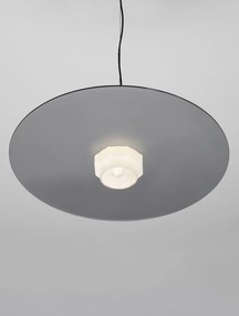 Matně černé ocelové závěsné svítidlo ø 60 cm Lora – Nova Luce