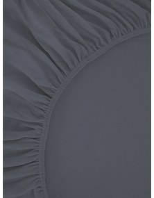 B.E.S. - Petrovice, s.r.o. Prostěradlo Froté IDEAL - Antracitová 90 x 200