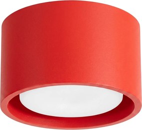 Sollux Lighting Stropní svítidlo MODO 1 červené GX53