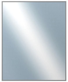 DANTIK - Zarámované zrcadlo - rozměr s rámem cca 80x100 cm z lišty Hliník platina | P269-019 (7269019)