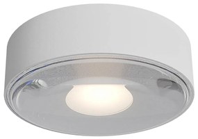 Redo 90411 stropní LED svítidlo Log matně bílé, 6W, 3000K, ø10,7cm