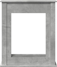 vidaXL Krbový rám 75x20x87,5 cm, konstrukční dřevo [854581] Barva: šedá sonoma