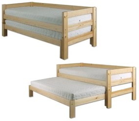 Casarredo KL-134 postel výsuvná, bez moření borovice