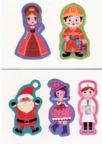 Bino Magnetické puzzle Postavičky