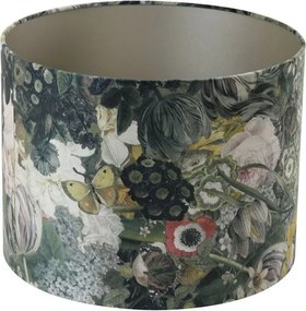 Květované stínidlo na lampu Butterfly ocher - Ø 40*30cm/ E27