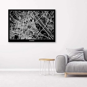 Gario Obraz na plátně Plán města Vídeň Rozměry: 60 x 40 cm