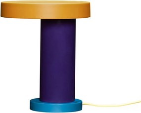 Fialová LED stmívatelná stolní lampa (výška 25 cm) Magic – Hübsch