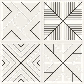 Opoczno Dlažba Lovely Patchwork Tetris 29,8x29,8 - 164420